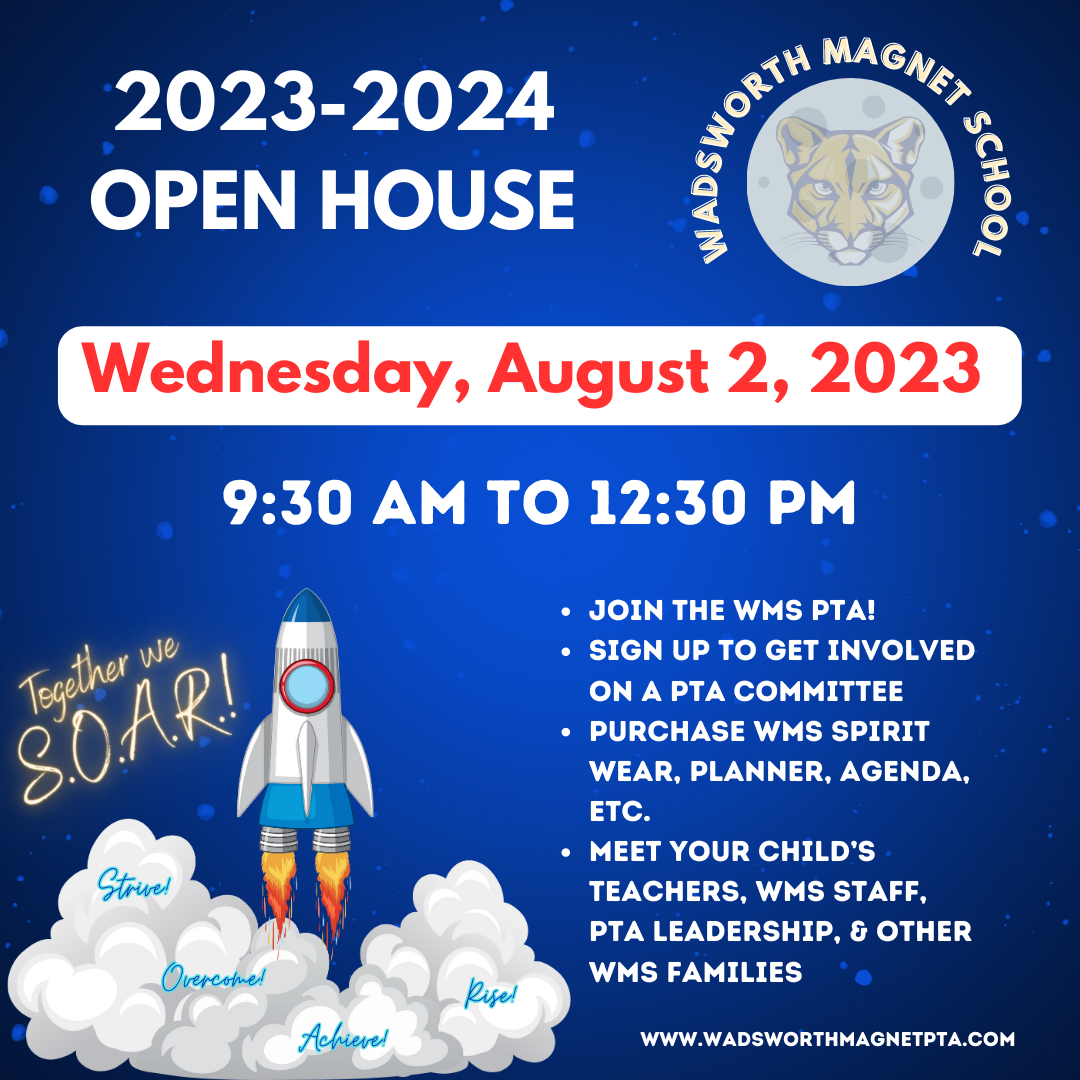 Wadsworth Magnet School Parent Teacher Association – PTA website for ...